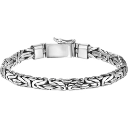 TC-40363 Zilveren armband met koningsschakel